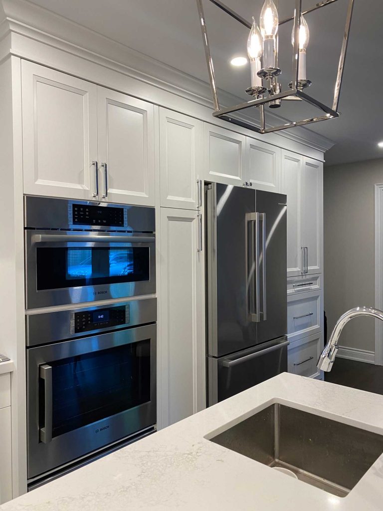 Double-Wide Fridge Freezer Kitchen - Freeman Contracting
